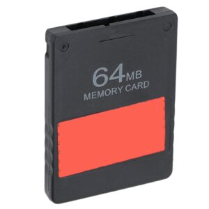 64MB Game Memory, High Speed Game Memory Card for PS1 for PS2 for FMCB V1.966 USB Games