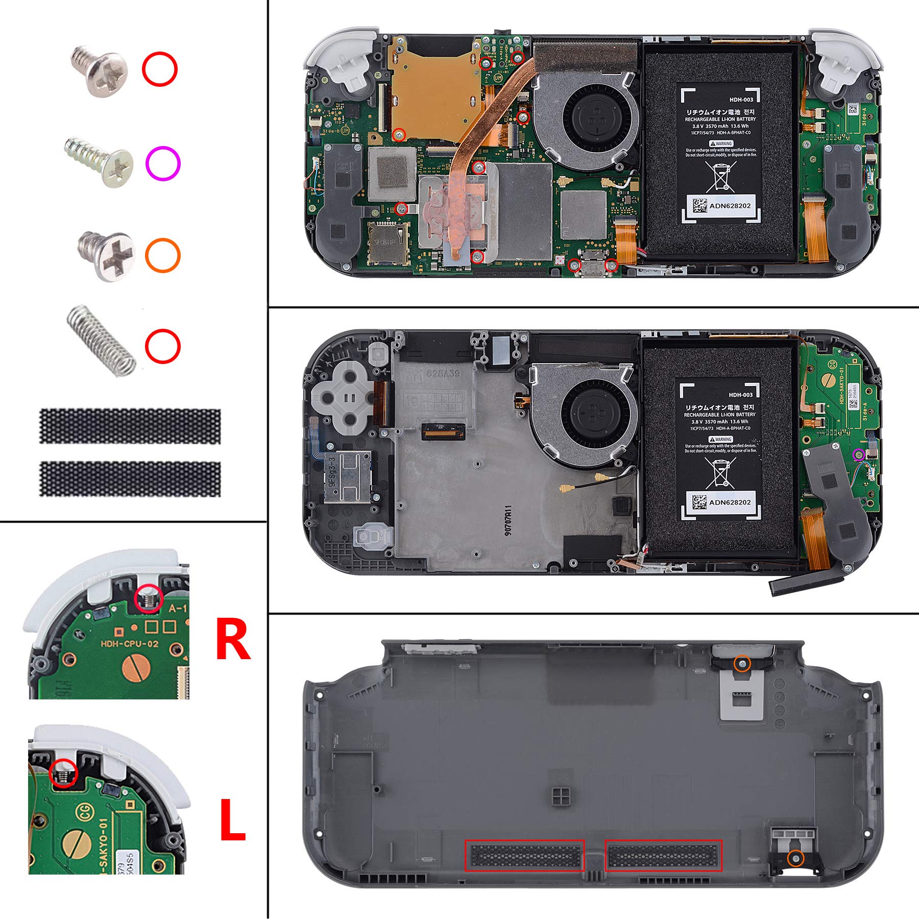 eXtremeRate Classic 1989 GB DMG-01 Style DIY Replacement Shell for Nintendo Switch Lite, NSL Handheld Controller Housing with Screen Protector, Custom Case Cover for Nintendo Switch Lite