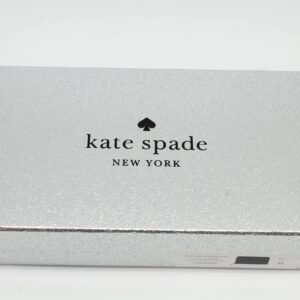 Kate Spade New York Shimmy Glitter Boxed Large Continental Wallet Black