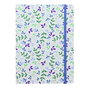 filofax refillable notebook, a5 size, garden collection, 8.25" x 5.75", sunrise (b115115u)