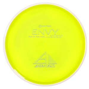 axiom discs proton envy disc golf putter (170-175g / yellow)