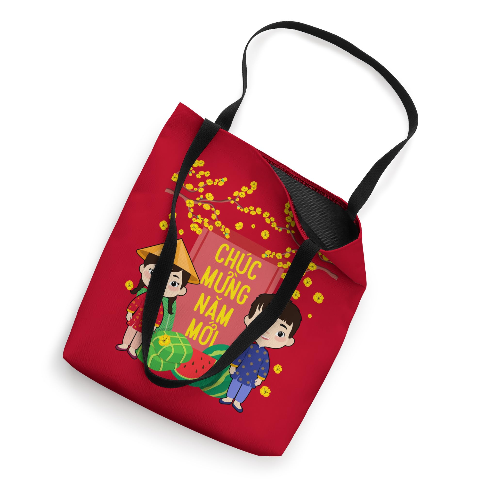 Ao Dai Kids Chuc Mung Nam Moi | Vietnamese New Year 2024 Tote Bag