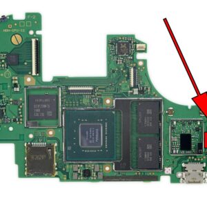 ruichuang Power FPC Ribbon Connector Motherboard Compatible with Nintendo Switch Lite Repair Part A54