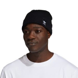 adidas Originals Grove Beanie, Black/Black/White, One Size