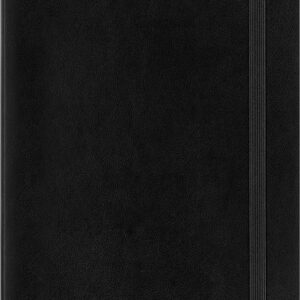 Moleskine Classic 12 Month 2023 Monthly Planner, Soft Cover, Large (5" x 8.25"), Black