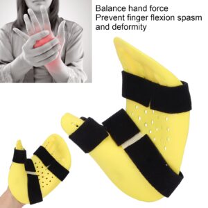 Ymiko Finger Splint Board,Professional Finger Training Board Hand Finger Orthotic Splint Rehabilitation Brace Support Training Rehabilitation Device for Finger Injury Relief(Left hand)