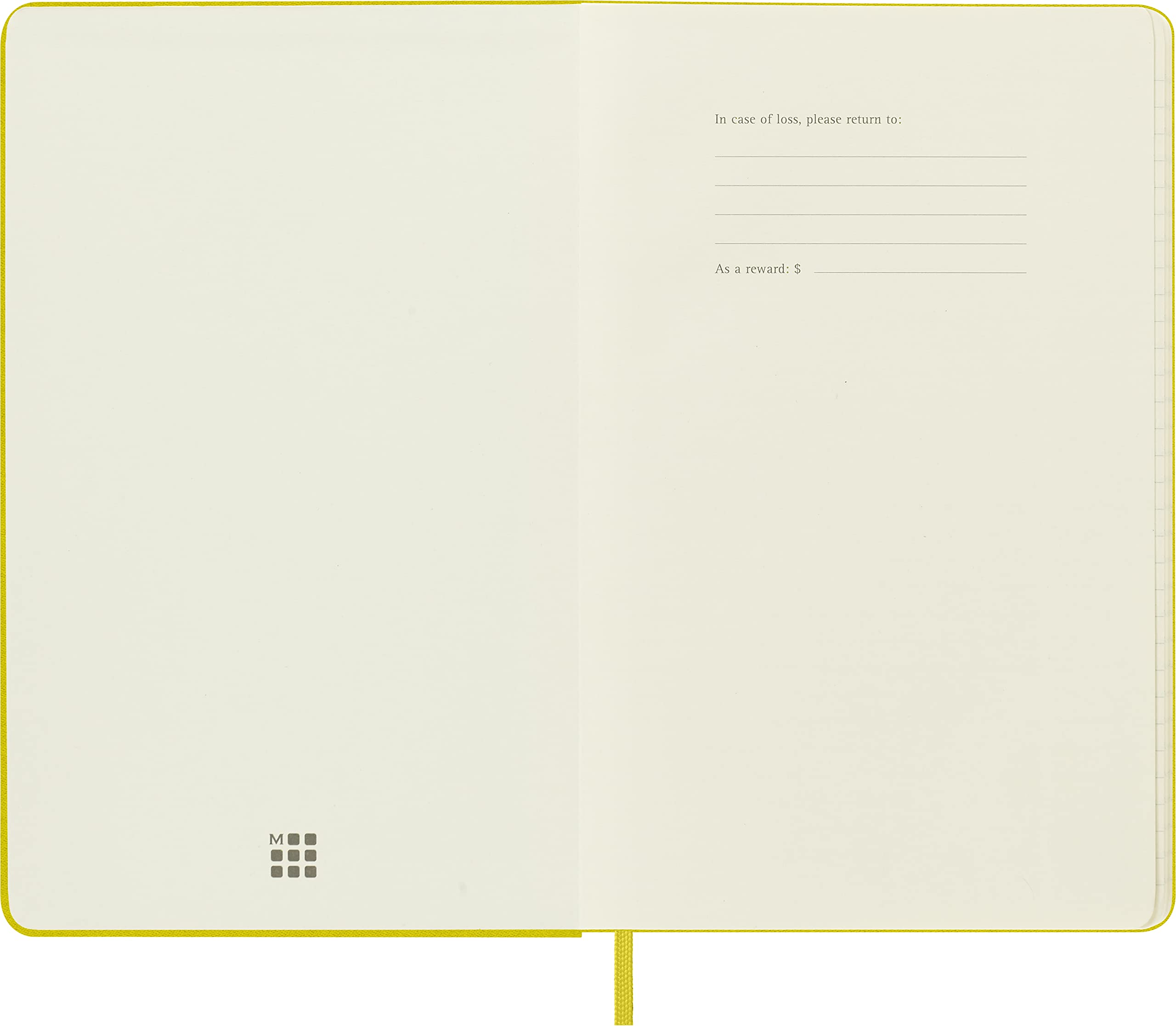 Moleskine Classic Notebook, Hard Cover, Large (5" x 8.25") Ruled/Lined, Hay Yellow (Silk), 240 Pages