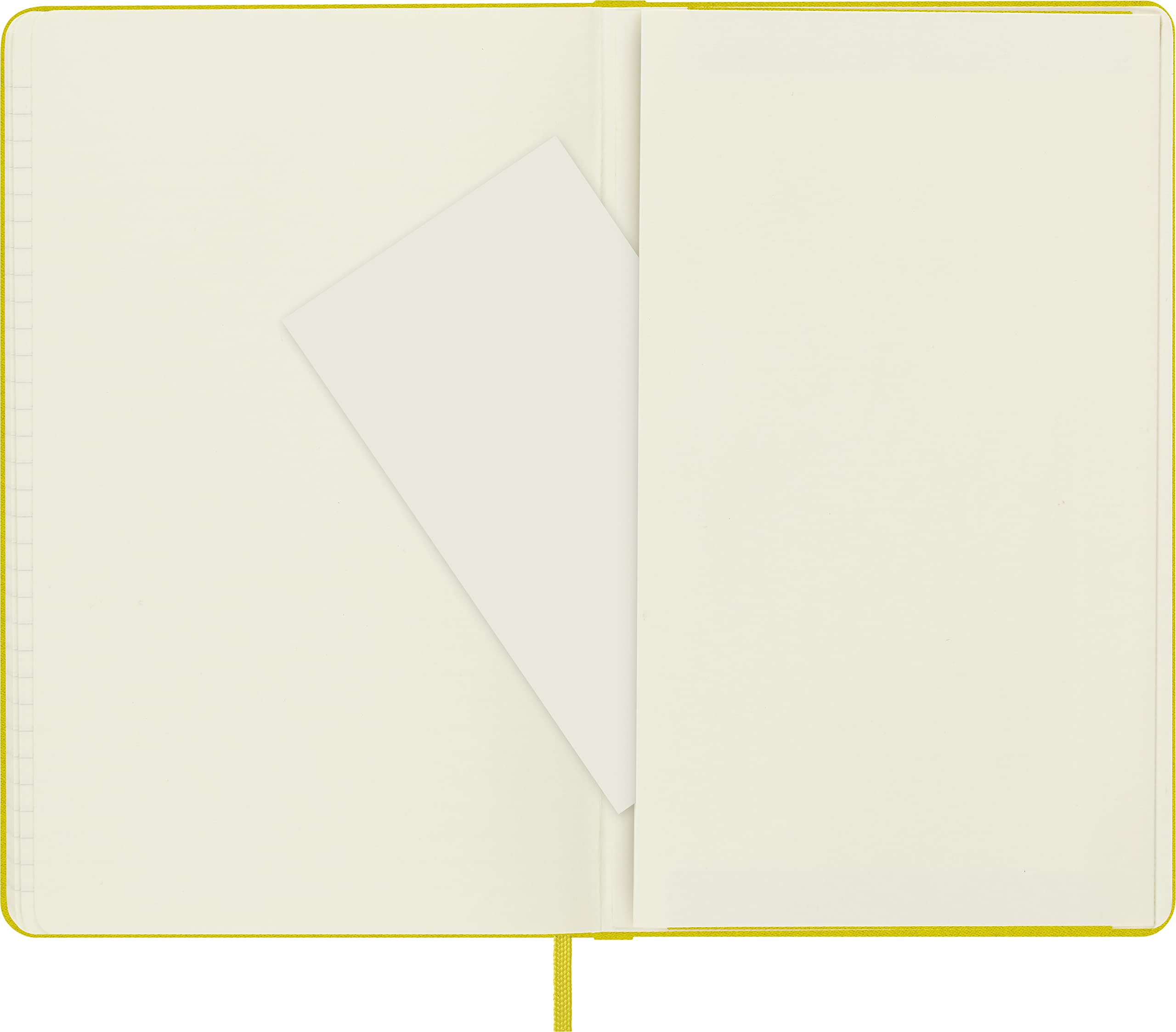 Moleskine Classic Notebook, Hard Cover, Large (5" x 8.25") Ruled/Lined, Hay Yellow (Silk), 240 Pages