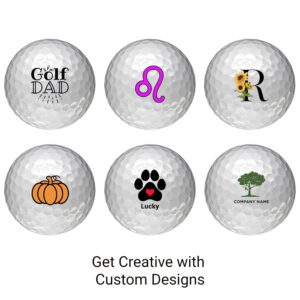 Titleist Velocity Personalized Golf Balls - Logo Golf Balls - Custom Golf Balls - Pack of 12