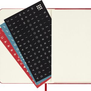 Moleskine Classic 18 Month 2022-2023 Weekly Planner, Hard Cover, Pocket (3.5" x 5.5"), Scarlet Red