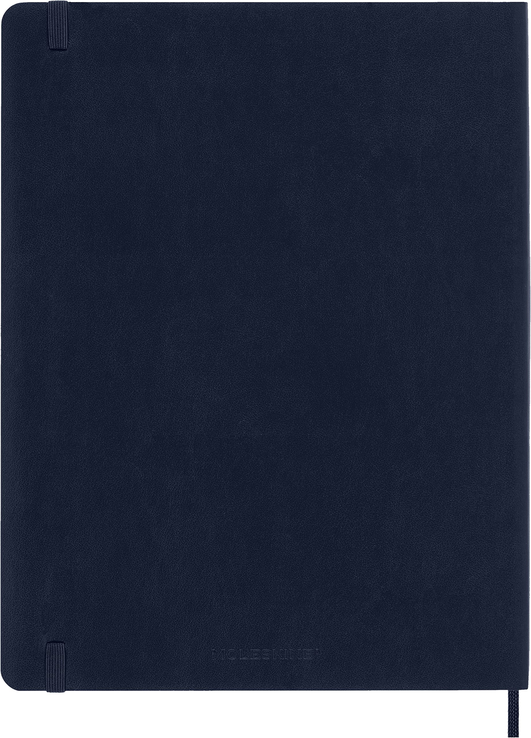 Moleskine Classic 18 Month 2022-2023 Weekly Planner, Soft Cover, XL (7.5" x 9.75"), Sapphire Blue