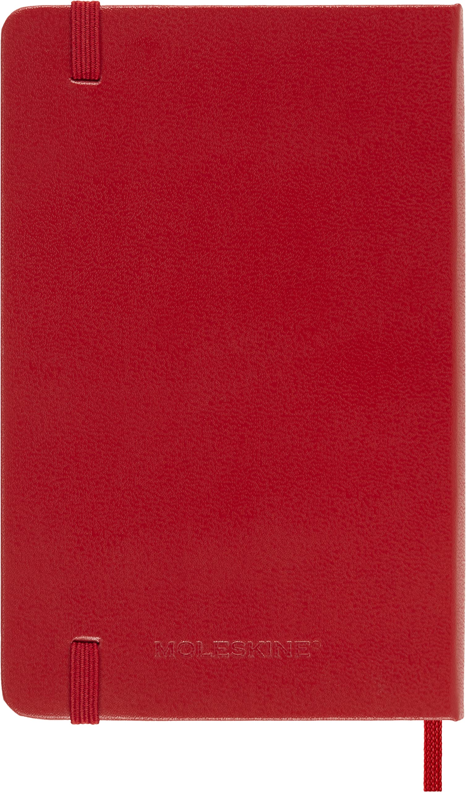 Moleskine Classic 18 Month 2022-2023 Weekly Planner, Hard Cover, Pocket (3.5" x 5.5"), Scarlet Red