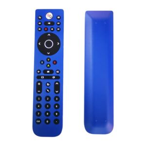 usarmt gaming media remote control compatible with xbox, xbox series s, xbox series x, xbox one, blu-ray, streaming media (updated 2021) (blue)