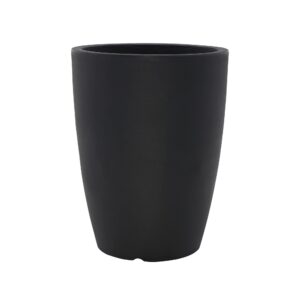 tramontina thai plastic planter, anthracite, 50 x 67 cm height, weatherproof, volume 84 litres