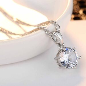 4pcs Set Zirconia Pendant Necklace Earrings Ring Bangle Set Silver Crystal Fashion Adjustable Zircon Jewelry for Women Teen Girls Wife Party Prom Engagement Wedding Gifts