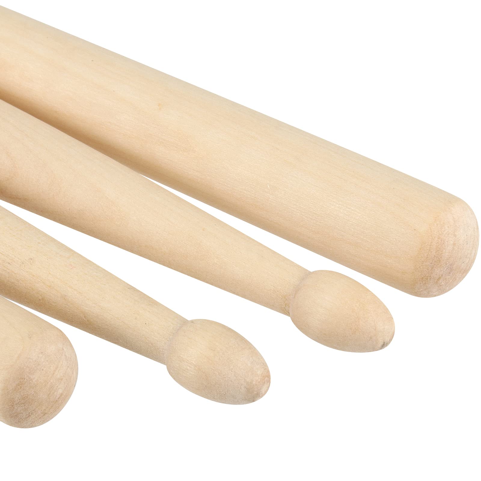 MUKCHAP 15 Pairs/30 PCS 5A Drum Sticks, Maple Drumsticks, Wood Drum Sticks Bulk for Drumming, Practice, Performance, Relaxation