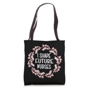 i shape future nurses clinical instructor tote bag