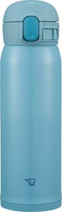 zojirushi sm-wr48eap stainless mug, 16-ounce, light blue