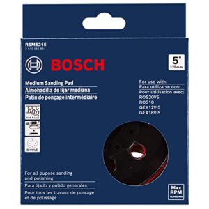 Bosch RSM5215 5" Hook-and-Loop Multi-Hole Sanding Pad