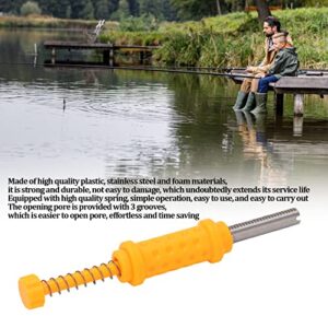 SPYMINNPOO Pop Up Bait Tool for Carp,Portable Carp Rig Method Feeder Fishing Tackle Fishing Bait Zig Imitation Accessories (Red+Yellow) Fishing Supplies