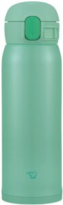 zojirushi sm-wr48egp stainless mug, 1 count (pack of 1), mint