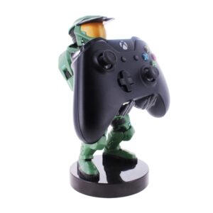 Cableguys Combat Evolved Master Chief from Halo Combat Evolved 20th Anniversary Cable Guy Phone and Controller Holder for Video Game Controllers