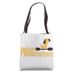 pawsitive pantry tote bag tote bag