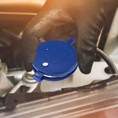 ACROPIX Windshield Washer Fluid Reservoir Bottle Tank Cap Fit for Ford Focus - Pack of 1 Blue