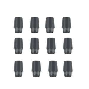 hnmfit golf custom solid black ferrules compatible with ping iron 0.355'' 0.370'' available 12pcs/package (0.370'')