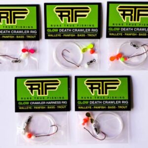 Runs True Fishing RTF - Dakota Flash Bouncer - Dakota Slider Bouncer - Tackle Wrap Bag (39pcs - Dakota Flash Slider Kit)