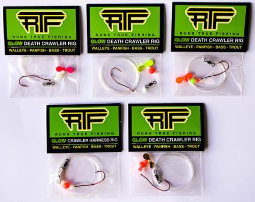 Runs True Fishing RTF - Dakota Flash Bouncer - Dakota Slider Bouncer - Tackle Wrap Bag (39pcs - Dakota Flash Slider Kit)