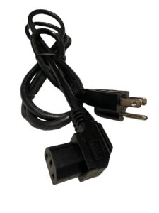 treadmill power cord - part number 019370-a - compatible with vision fitness tf40 (tm434) treadmills