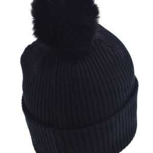 C.C Beanie Tie Dye Solid Detachable or Interchangeable Two Pom Cuffed Winter Knit Watch Hat Skull Cap