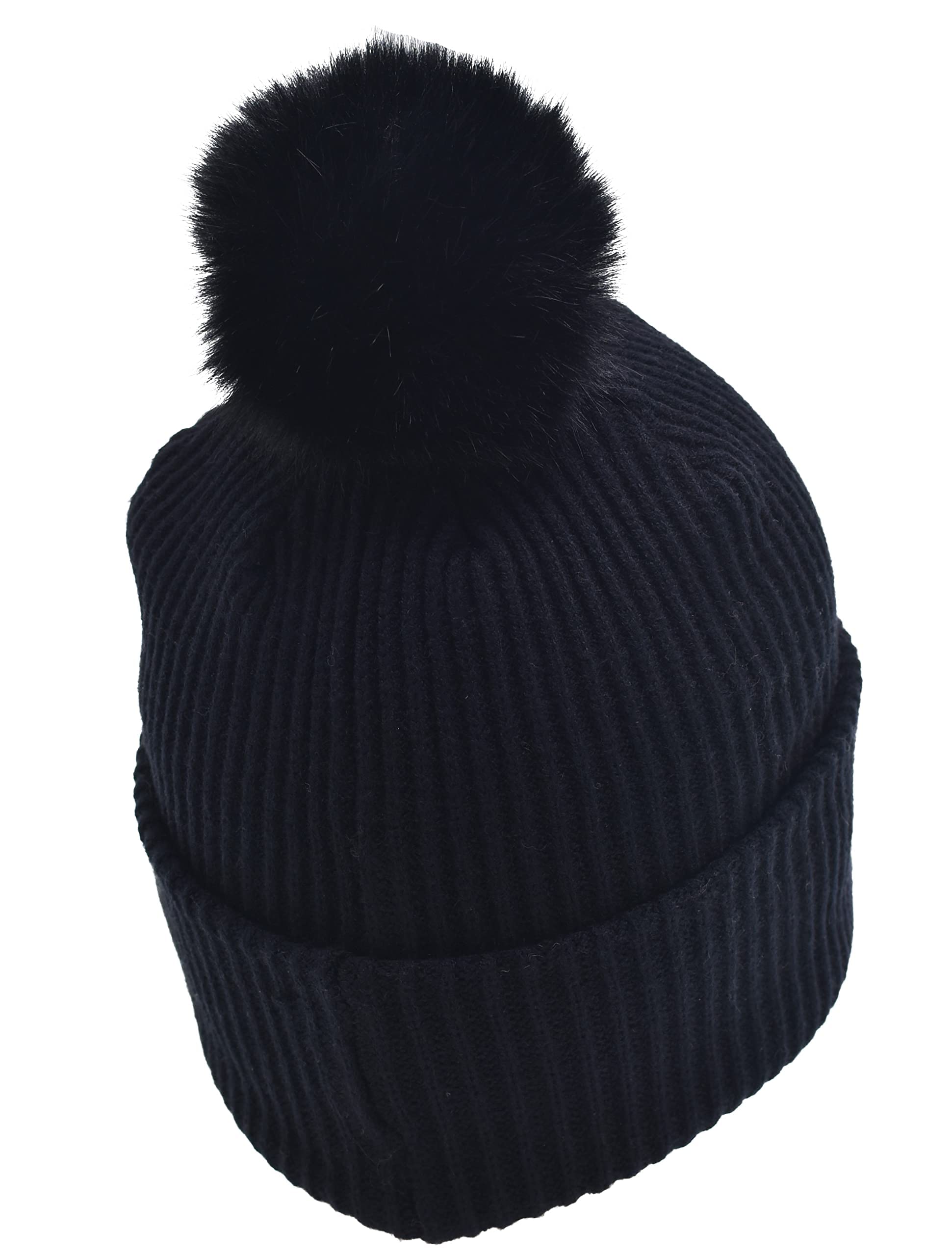 C.C Beanie Tie Dye Solid Detachable or Interchangeable Two Pom Cuffed Winter Knit Watch Hat Skull Cap