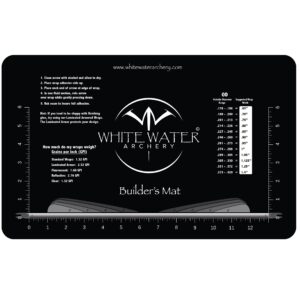 white water archery builder’s mat arrow wrap installation fletching pad