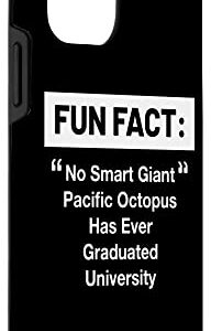 iPhone 12 mini No Giant Octopus Graduated Uni Funny Animal Pun Humor Case