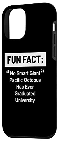 iPhone 12 mini No Giant Octopus Graduated Uni Funny Animal Pun Humor Case