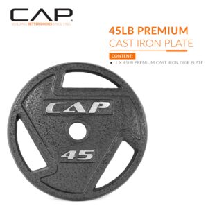 CAP Barbell Olympic Grip Weight Plate Collection