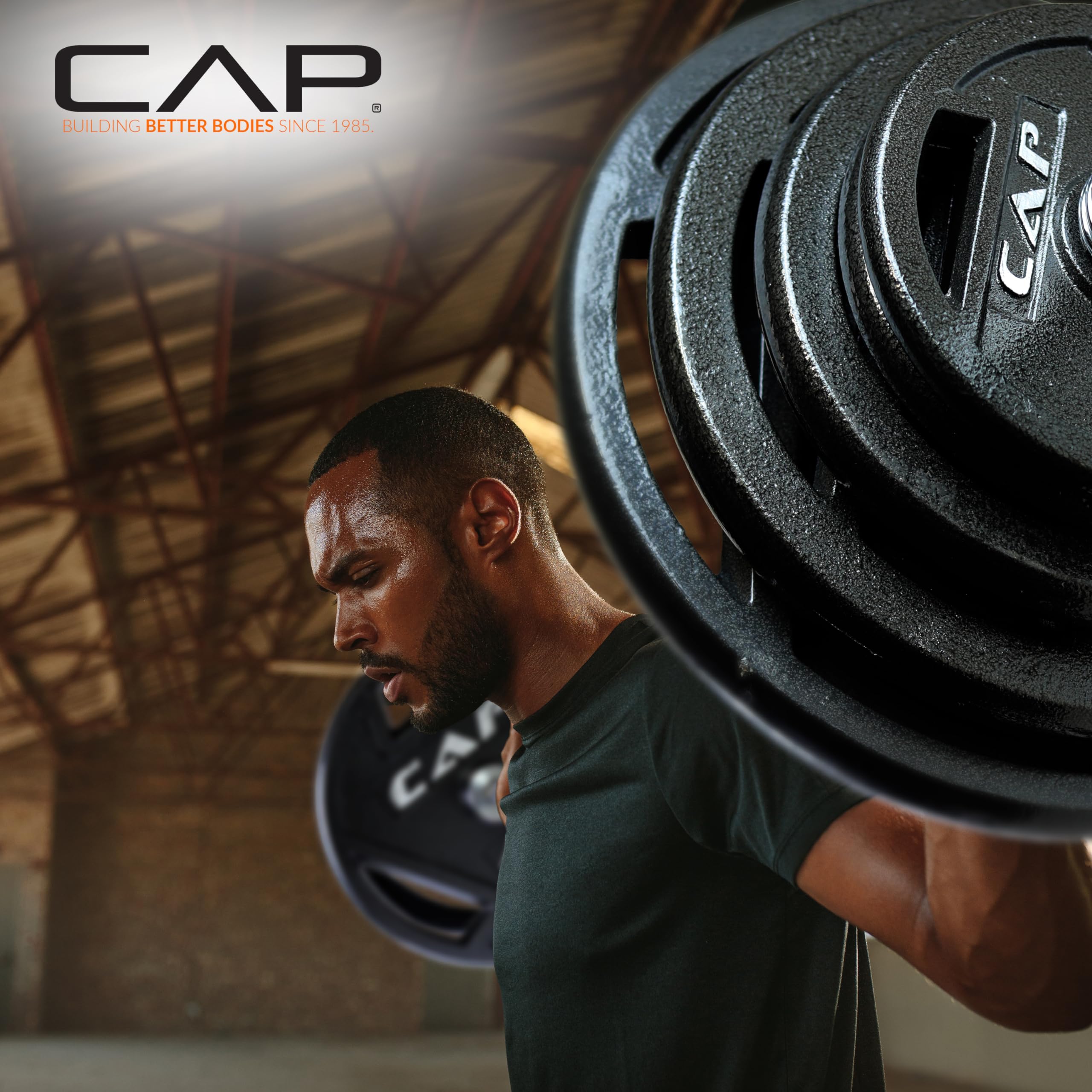 CAP Barbell Olympic Grip Weight Plate Collection