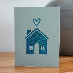 Cricut Joy, Pastel Cutaway Cards, Spring Rain Sampler