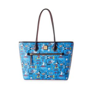 dooney disney parks d&b chicago tote handbag, multi