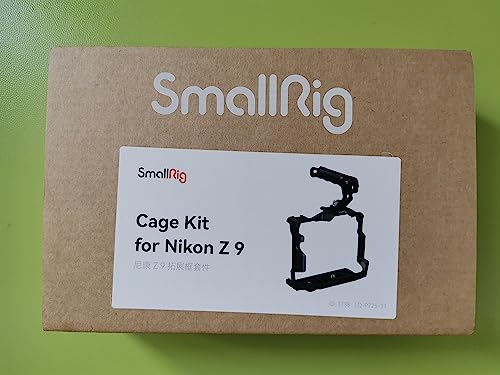 SmallRig Z 9 Cage Kit for Nikon Z 9 Camera with Top Handle, Aluminum Alloy Cage for Nikon Z 9 3738