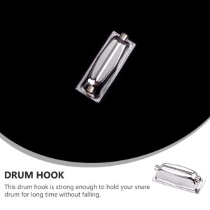 10 Pcs Drum Ear Metal Drum Hook Drum Hooks Snare Drum Lug Iron Lug Drum Connector Double-end Lug Metal Drum Lug Dual-end Lugs