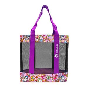 tokidoki mesh bag, purple