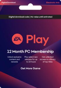 ea play membership - 12 month – pc origin [online game code]