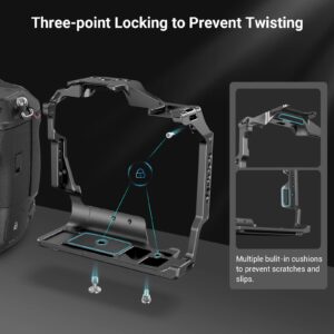 SmallRig Z 9 Cage Kit for Nikon Z 9 Camera with Top Handle, Aluminum Alloy Cage for Nikon Z 9 3738