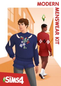 the sims 4 - modern menswear kit - origin pc [online game code]