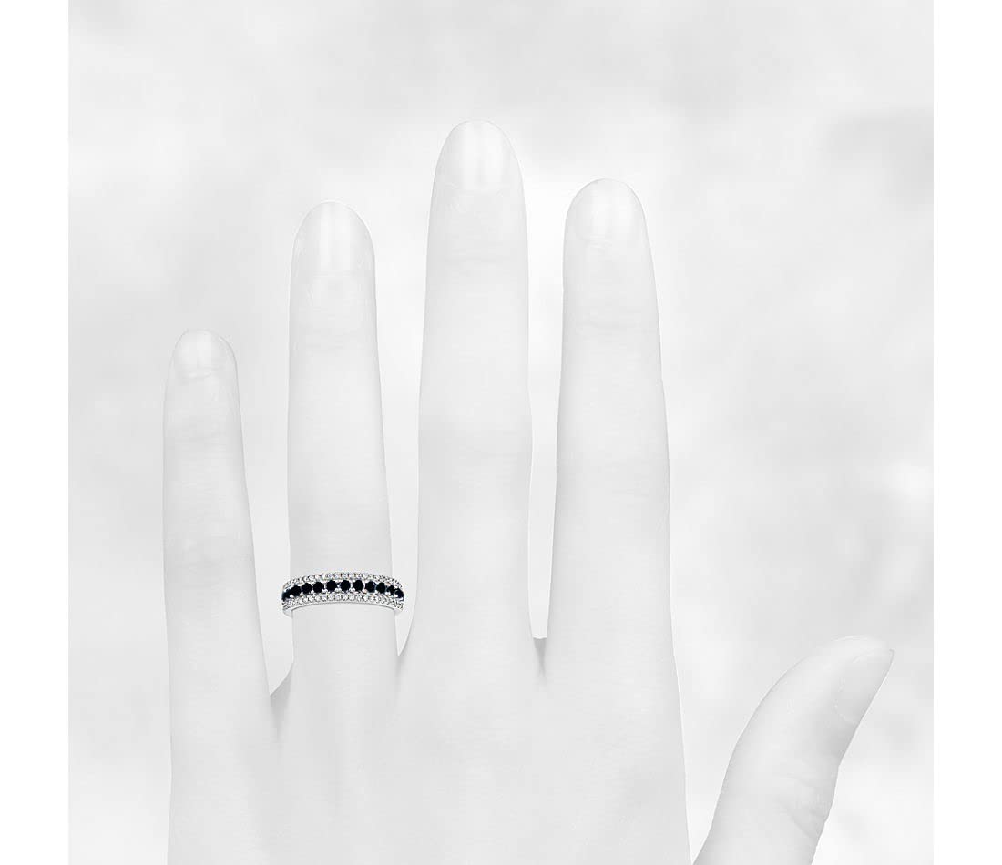 pink rings for women jewelry for kids bestie birthday gifts for women mom gifts from daughters Anniversary dress matching Ring Natural Black Onyx Ring 925 Sterling-Silver Ring Size: 8