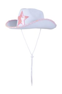 lemonsoda cowboy hats - western cowgirl hats for women (white cowgirl hat)