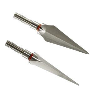 traditional bow hunting broadheads 150 grains 100 grains 12pk one-piece broad head,archery target tip, arrow heads,archery field points (100 grains-silver 12pk)